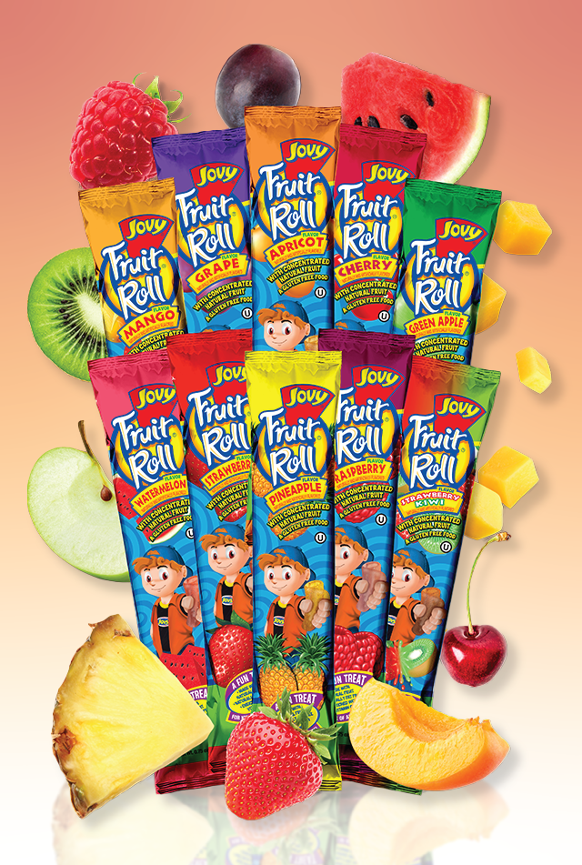 🥭🍓🍉 Jovy Fruit Rolls unroll in 10 different flavors – Jovy USA