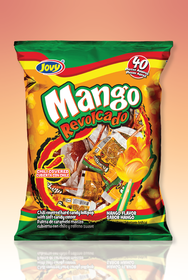 Mango Revolcado Paleta covered in chili 🥭 – Jovy USA