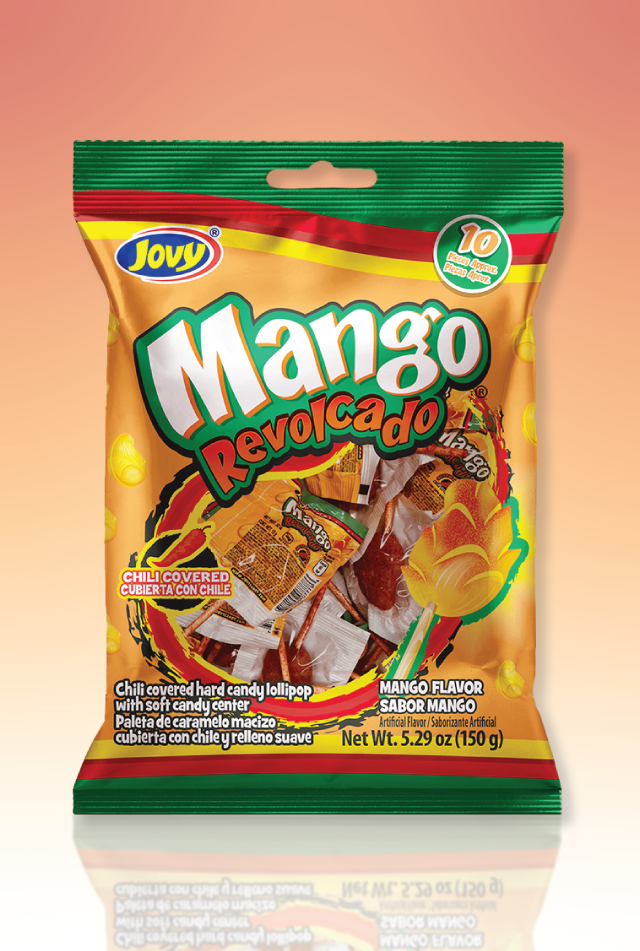 Mango Revolcado Paleta covered in chili 🥭 – Jovy USA